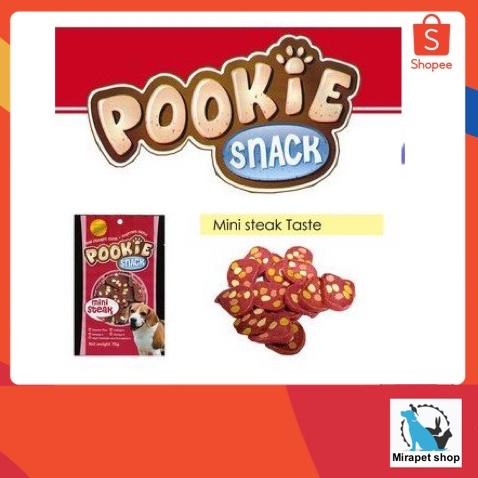 Bánh Cho Chó Pookie Snack Mini Steak | Shopee Việt Nam