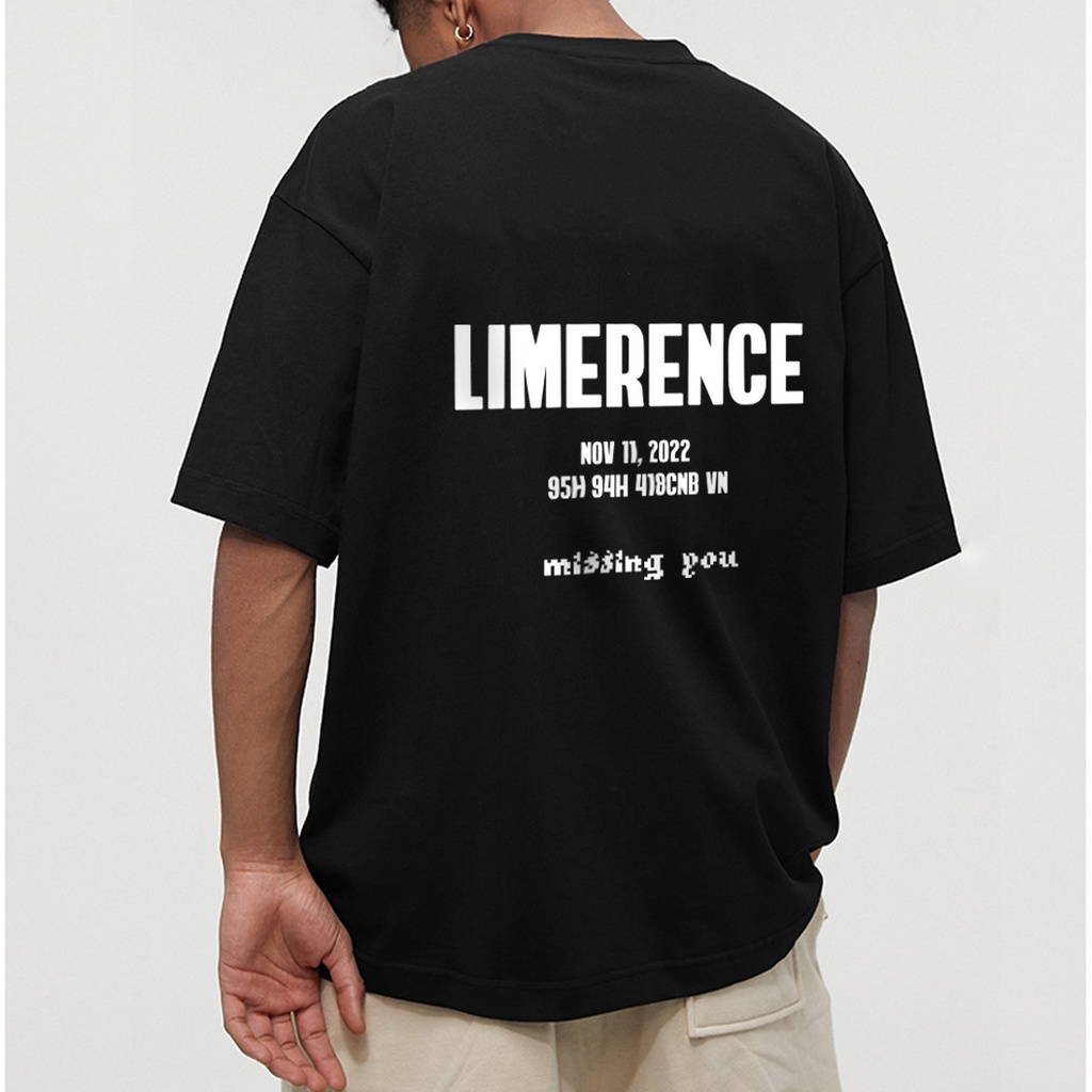 Áo thun form rộng LIMERENCE Basic Tee unisex vải cotton cao cấp co giãn, dày dặn Local Brand ...
