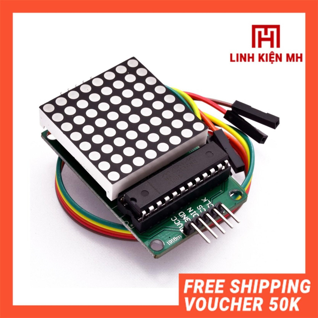 Module LED Matrix 8x8 Max7219 - Led Ma Trận 8x8 | Shopee Việt Nam