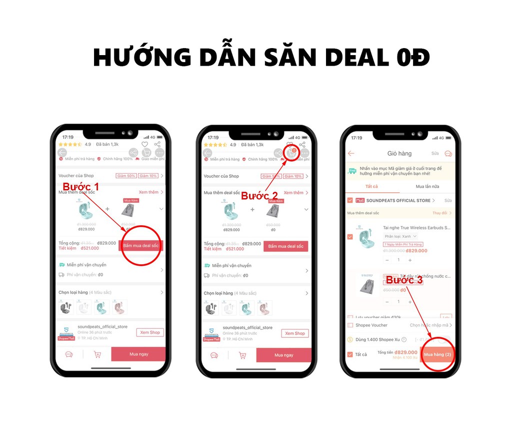 SOUNDPEATS OFFICIAL STORE, Cửa hàng trực tuyến | Shopee Việt Nam