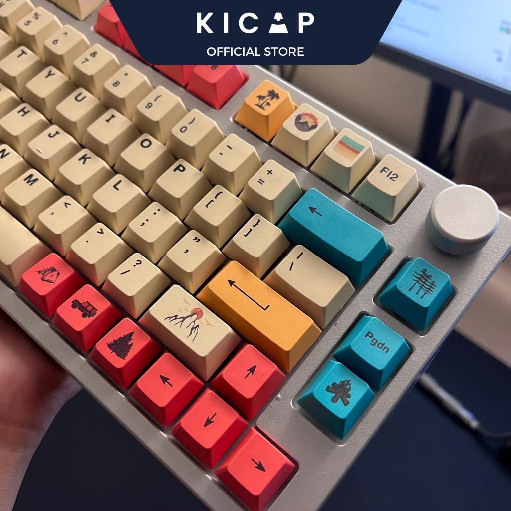 Mua Bộ keycap 80s Retro | Nut bàn phím cơ | Cherry PBT dyesub - Kicap ...