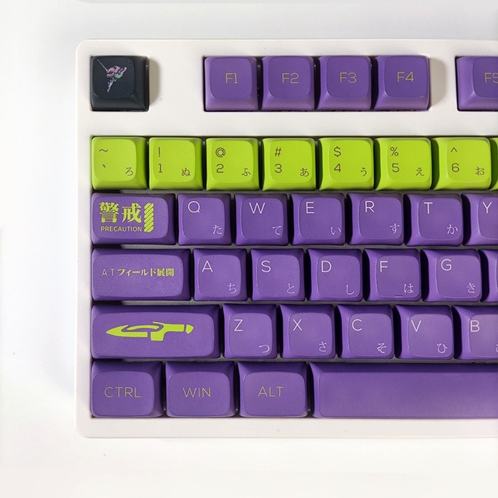 Mua EVA-01 Keycaps XDA Hồ sơ EVANGELION Chủ đề Anime PBT DYE SUB Bàn ...