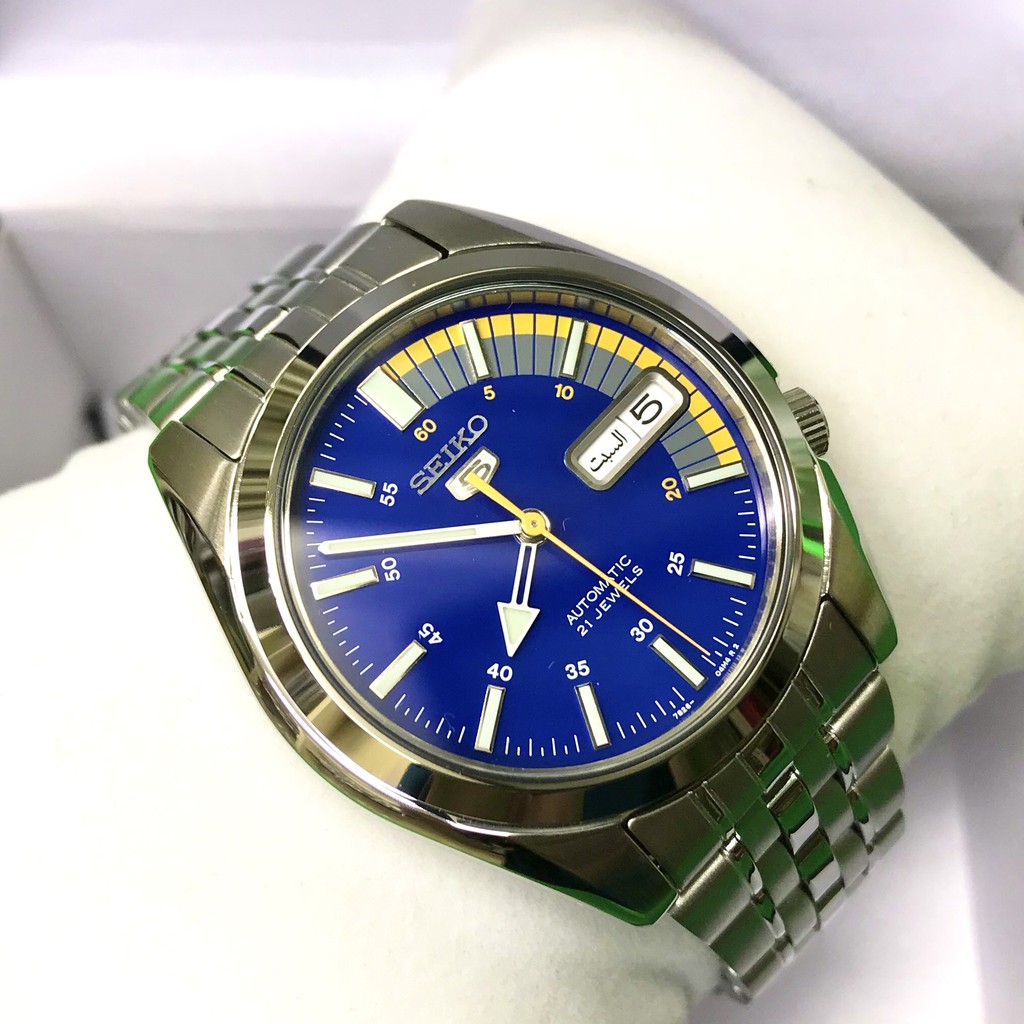 Đồng hồ Seiko nam SNK371K1 máy automatic - dây kim loại | Shopee Việt Nam