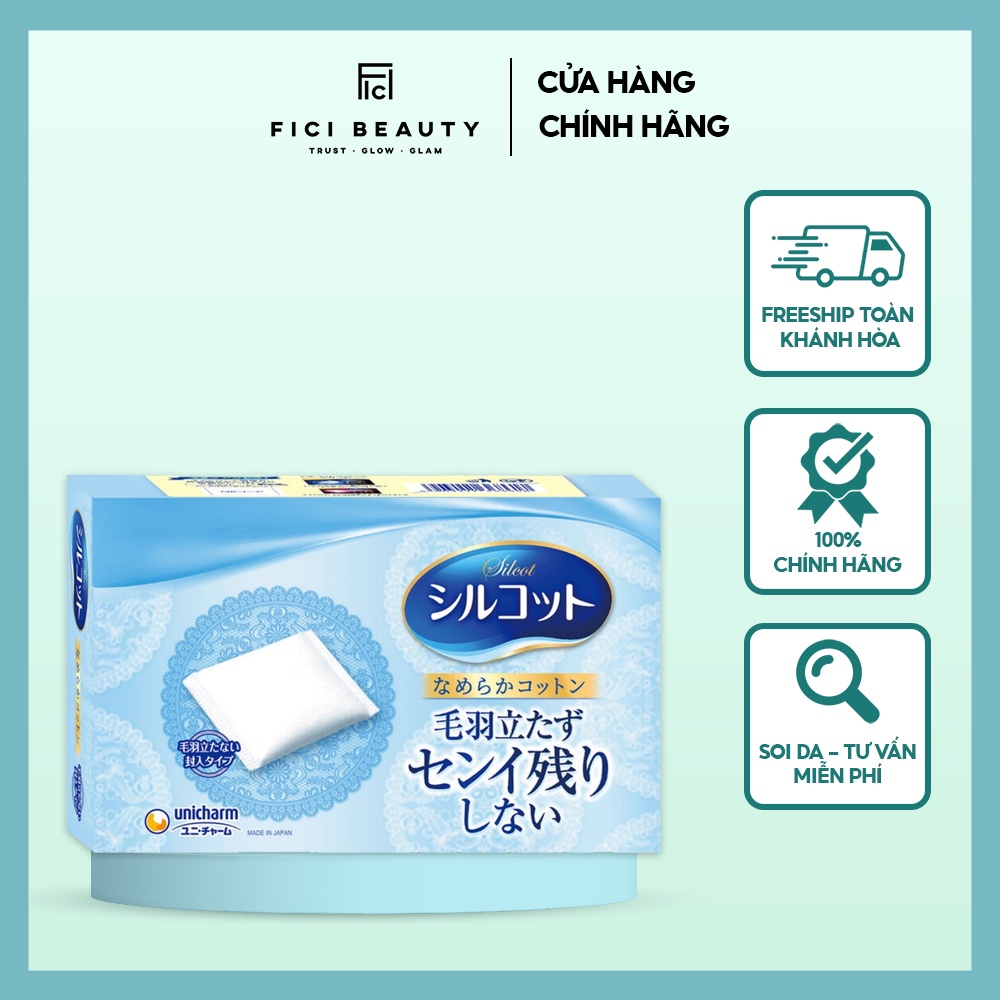 Bông Tẩy Trang SILCOT Velvety Touch Cotton 82 Miếng | Shopee Việt Nam