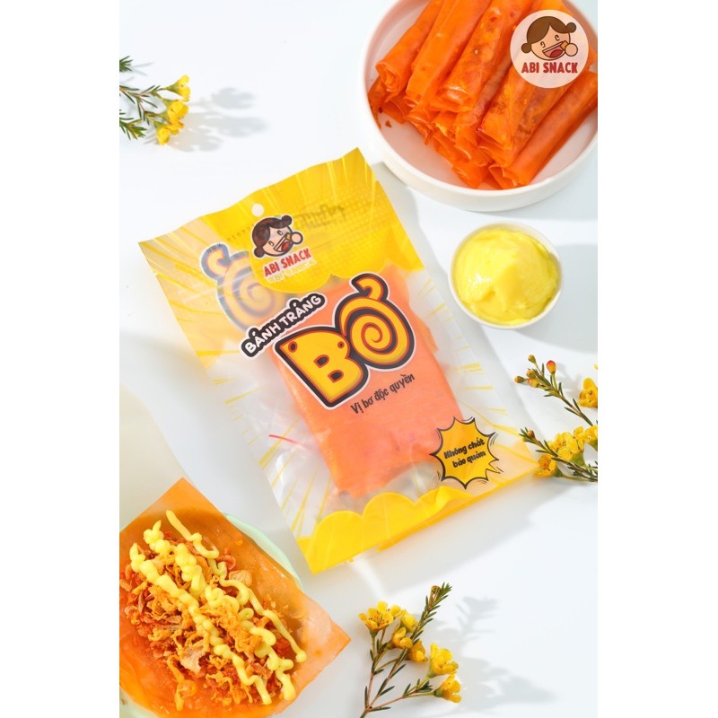 [ABI SNACK] Bánh tráng Bơ | Shopee Việt Nam