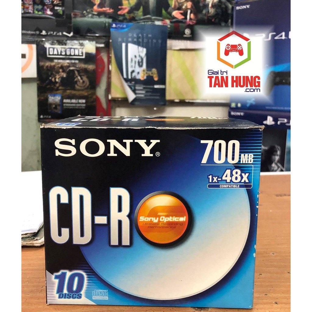Hộp 10 CD-R Sony | Shopee Việt Nam