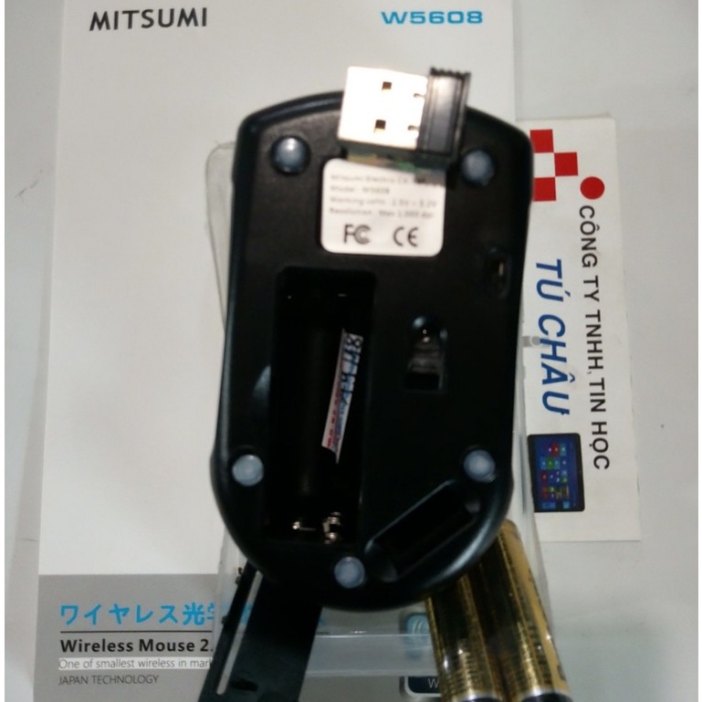 Mua Chuột không dây Wireless Mouse Mitsumi W5608 giá rẻ nhất | TecKi.Vn