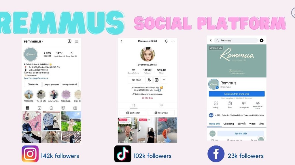 remmus.n, Cửa hàng trực tuyến | Shopee Việt Nam