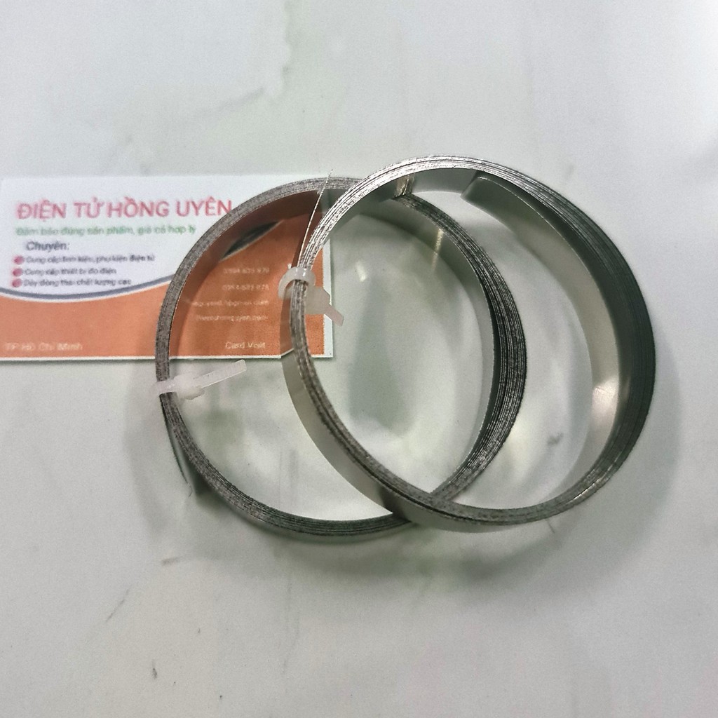 Mua Kẽm mạ niken hàn cell pin 18650/26650/32650 (Giá 4 mét / 2 mét ...