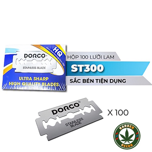 Mua Combo 100 Lưỡi Dao Lam - Dao Cạo Râu DORCO ST300 Hàn Quốc Chính ...