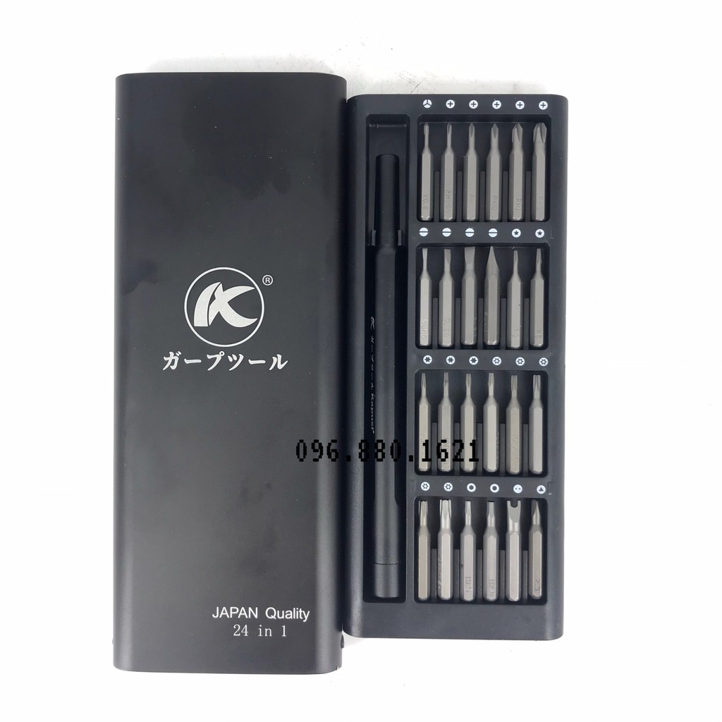 Mua Bộ tua vít đa năng mini 24 đầu có nam châm tô vít KAPUSI nhỏ dụng ...