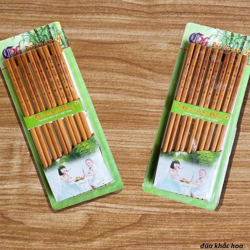 Mua Set 10 Đôi Đũa Tre Cao Cấp Việt Nam, Bộ Đũa Tre Cao Phong Cao Cấp ...