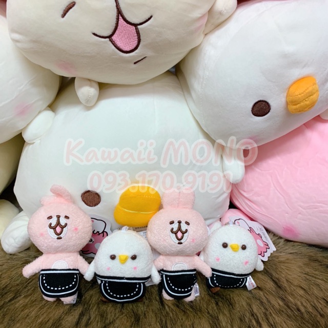 Móc khoá bông thỏ Usagi và gà Piske | Shopee Việt Nam