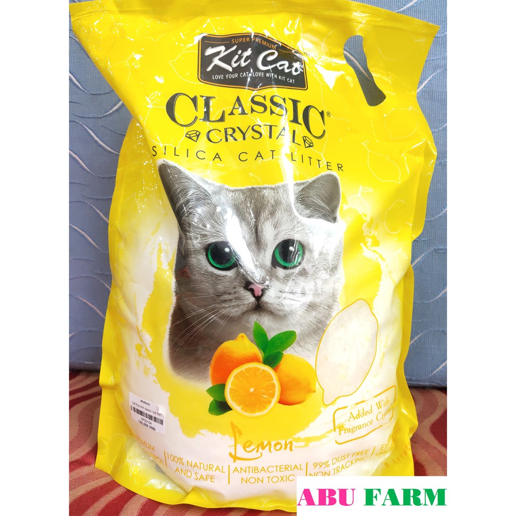 Mua CÁT VỆ SINH CHO MÈO - CÁT THỦY TINH KITCAT - 5L giá rẻ nhất | TecKi.Vn