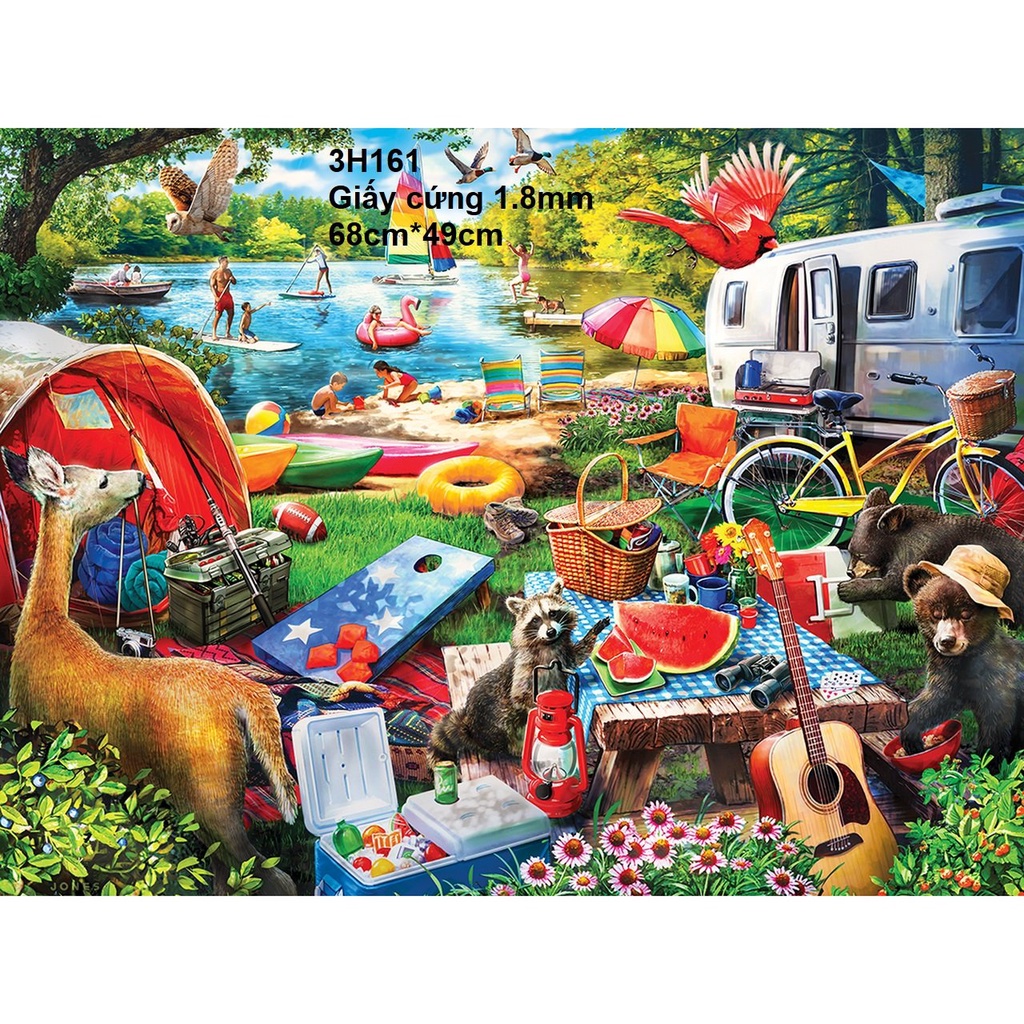 Tranh ghép hình 300 mảnh- đồ chơi xếp hình jigsaw puzzle đợt 3 | Shopee ...