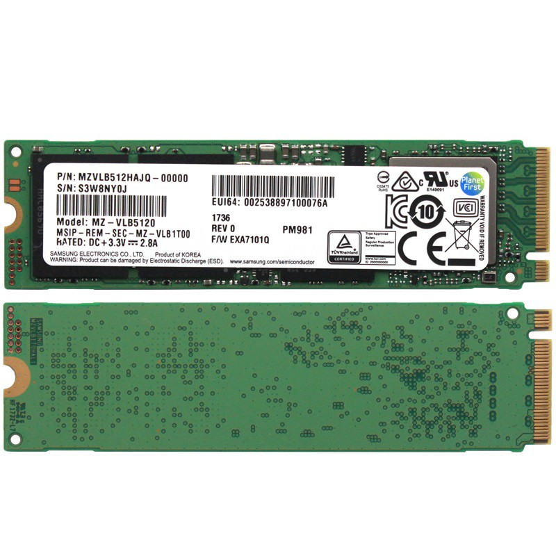 Ổ cứng SSD M2 PCIe 512GB Samsung PM981 NVMe 2280 Chính Hãng | BigBuy360 ...