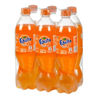 Lốc 6 Chai Nước Có Gas Sprite / Coca giảm đường / Fanta cam/ Fanta Soda ...