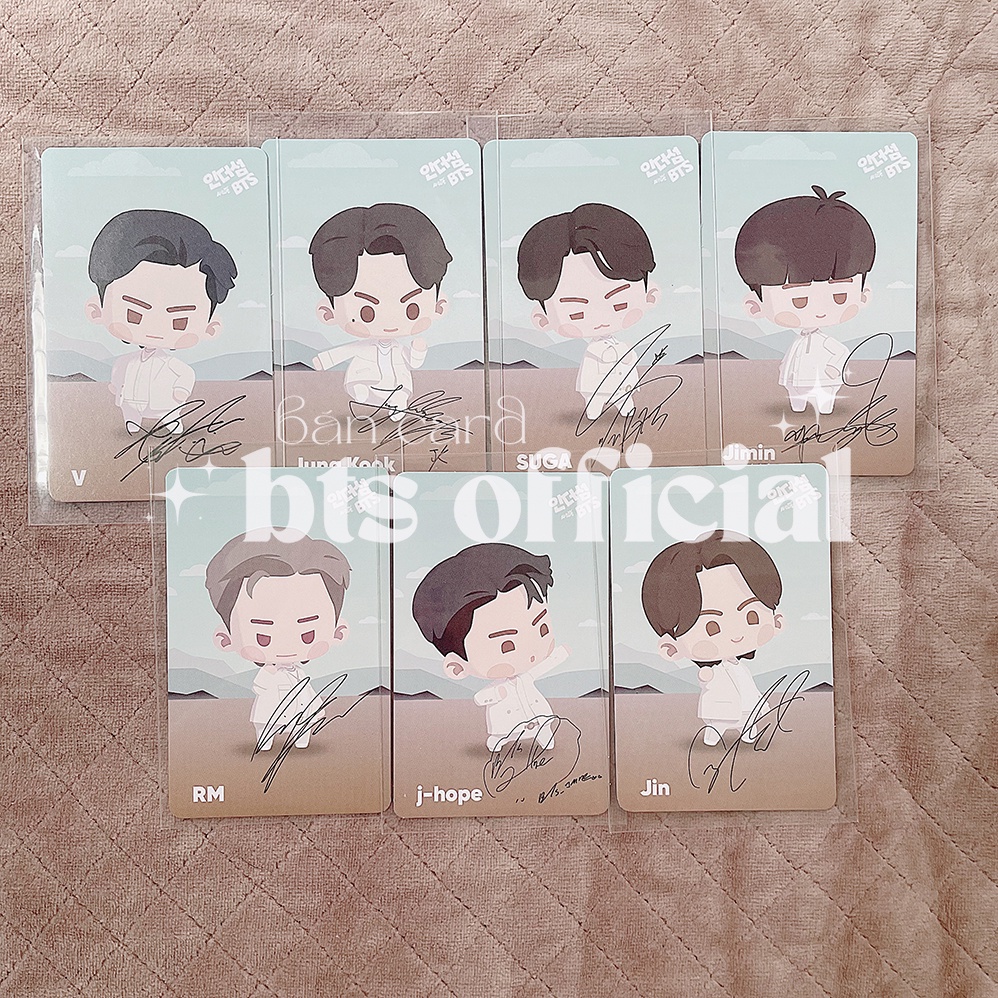 Set ảnh BTS chibi In The Seom ITS, quà đặt trước alb Proof chính hãng ...