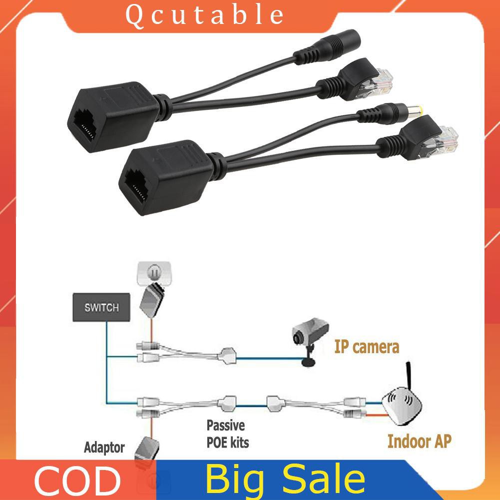 ĐẦU CHIA CHUYỂN ĐỔI POE RJ45 CHO CAMERA IP | Shopee Việt Nam