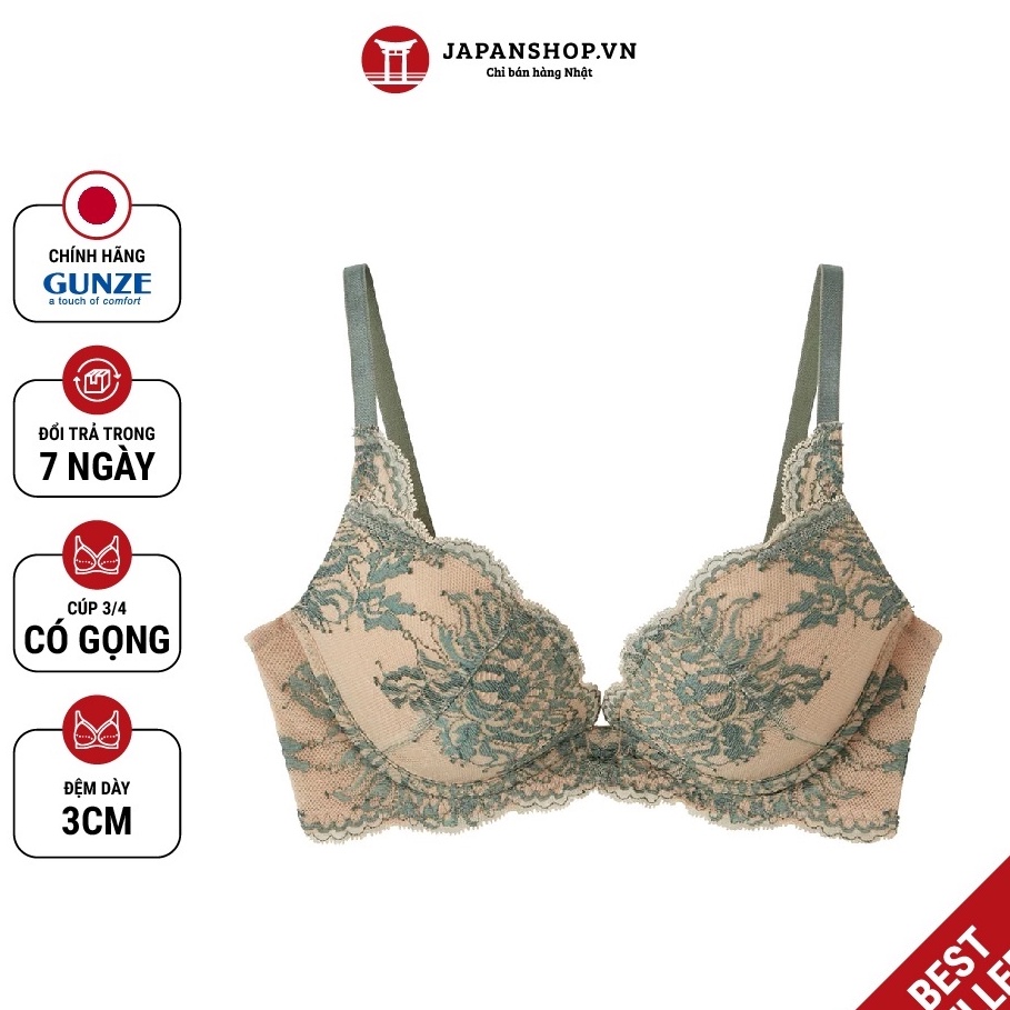Mua Áo Lót Ren Tạo Khe Ngực Tuché Gunze Marshmallow Bra JB6021H Chống Chảy Xệ Chính Hãng Nội Địa ...