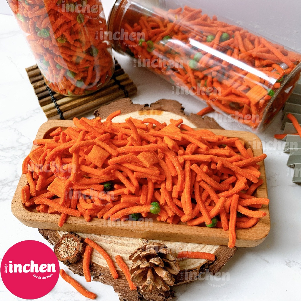 Mua Bim bim que đậu hà lan thái lan INCHEN 300g, đồ ăn vặt Việt Nam giá ...