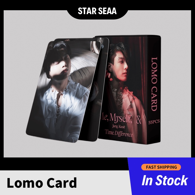 Mua 【BTS JK】55pcs JUNG KOOK Me, Myself, and Jung Kook Lomo Card TIME ...