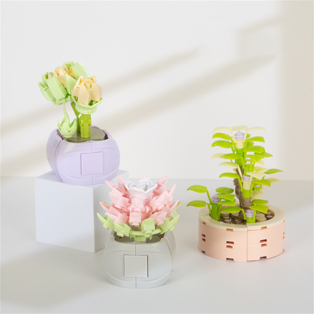 Lego Hoa Đồ Chơi Lắp Ráp Bông HoaHoa Lego Mini Dễ Thương Cho BéMô Hình ...