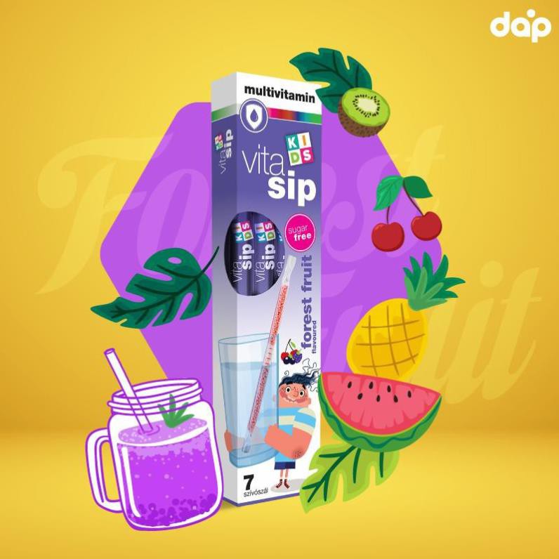 Mua Vitasip forest fruit flavoured multivitamin - Cho Bé Vị Hoa Quả ...