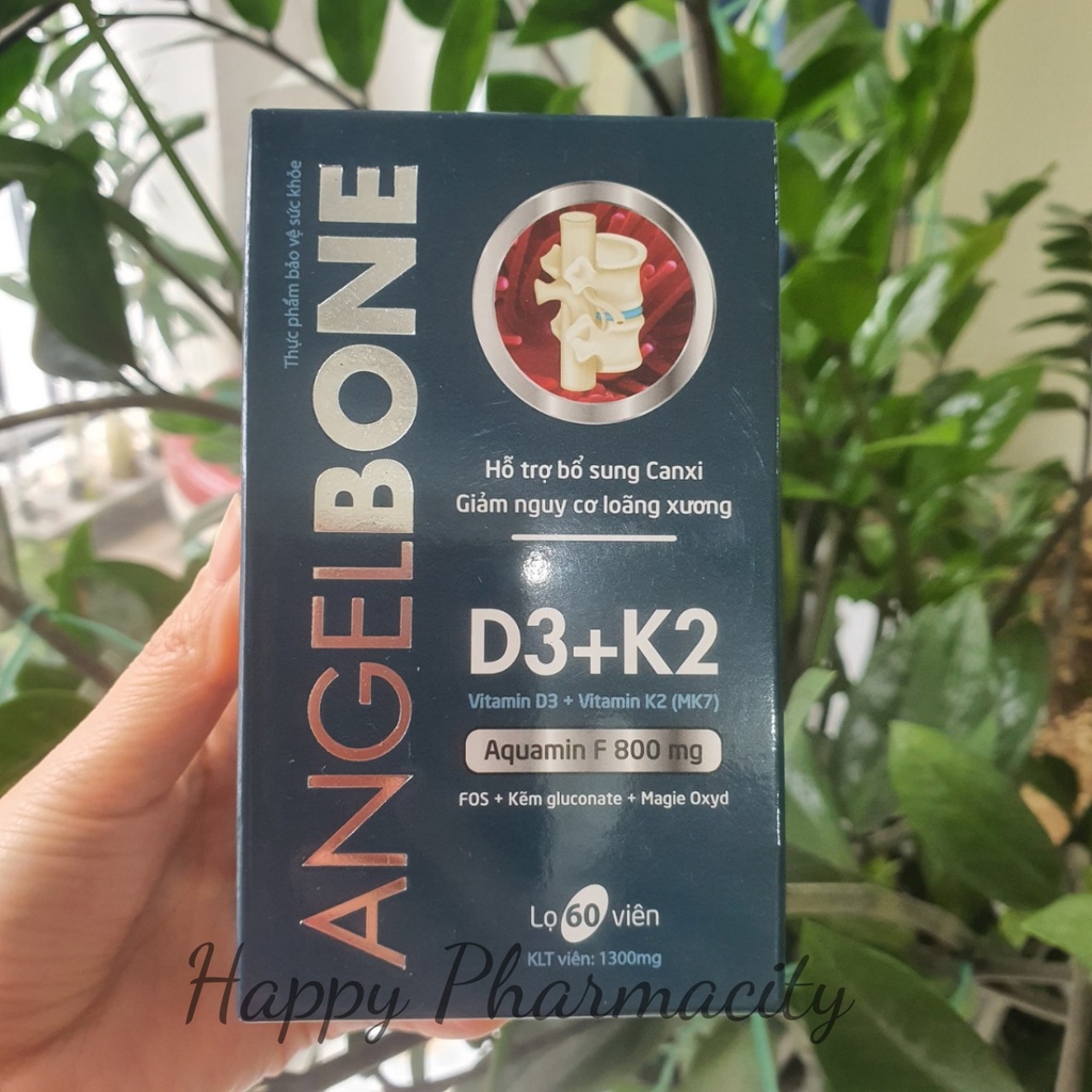 Mua Viên uống bổ sung canxi Angel Bone, Bổ sung canxi, vitamin D3 + K2 ...