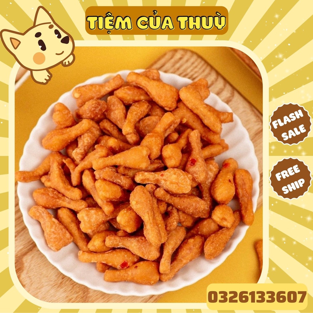 Mua 500G Đùi Gà Sấy Phô Mai, Bánh Quẩy Đùi Gà Phô Mai Giòn Tan Thơm ...