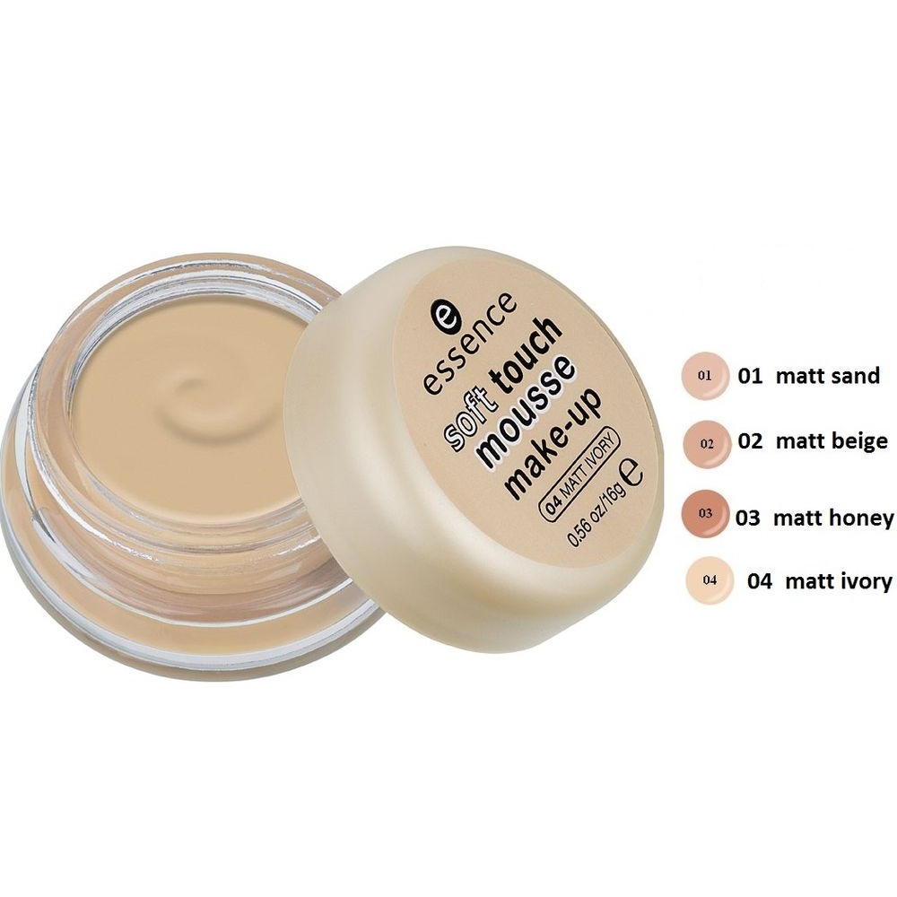 Essence Soft Touch Mousse Makeup 01 Matte Sand | Saubhaya Makeup