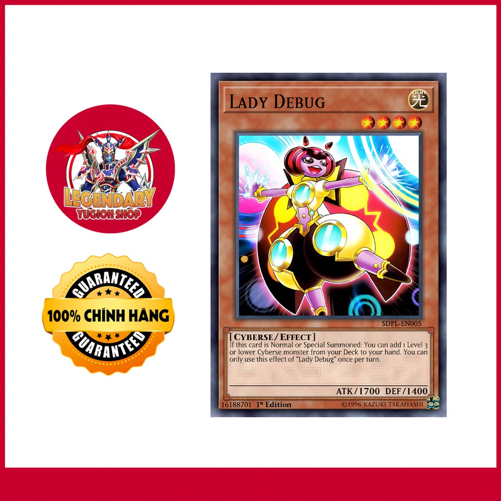 [EN][Thẻ Bài Yugioh Chính Hãng] Lady Debug | Shopee Việt Nam