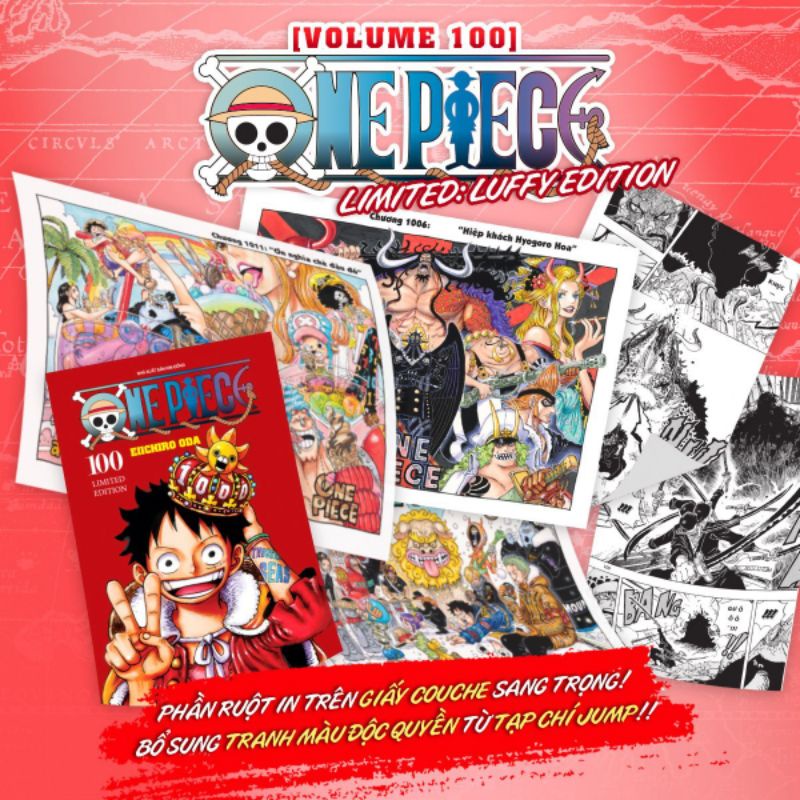Mua One Piece Tập 100 - Limited Edition (Bản Bìa Cứng) [Postcard PVC ...
