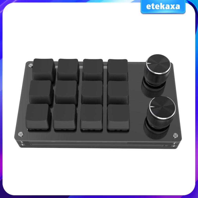 Mua Portable Mini 12-Key Gaming Keyboard Programmable Custom Shortcuts ...