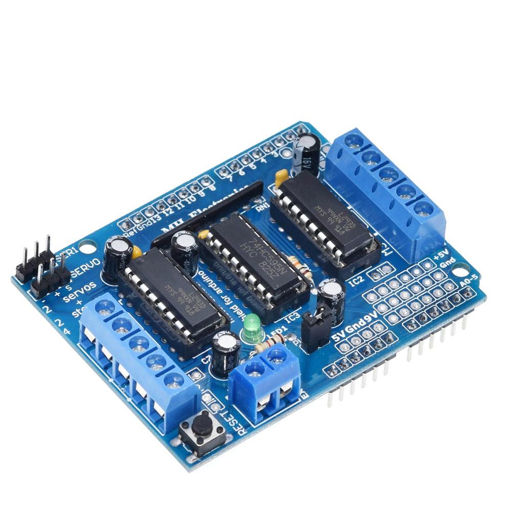 TZT L293D Motor Drive Shield dual for arduino Duemilanove, Motor drive ...