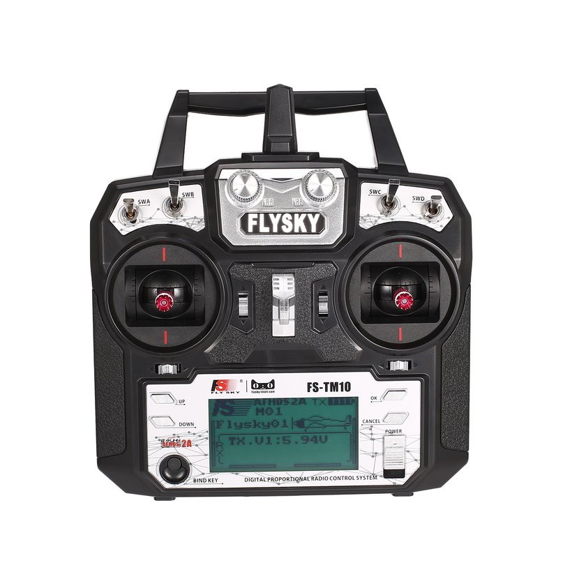 M1/B5 Flysky FS-TM10 FS-i6X 10CH 2.4GHz AFHDS RC Transmitter with FS-IA10B Receiver – Đồ chơi trẻ em