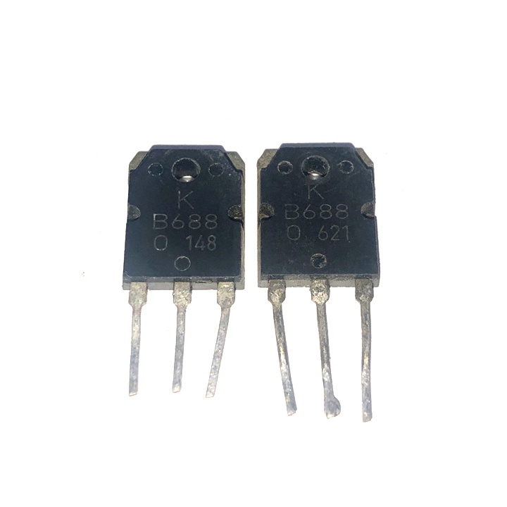 Transistor B688 8A 120V KB688 sò âm thanh lưng đồng tháo máy chân dài ...