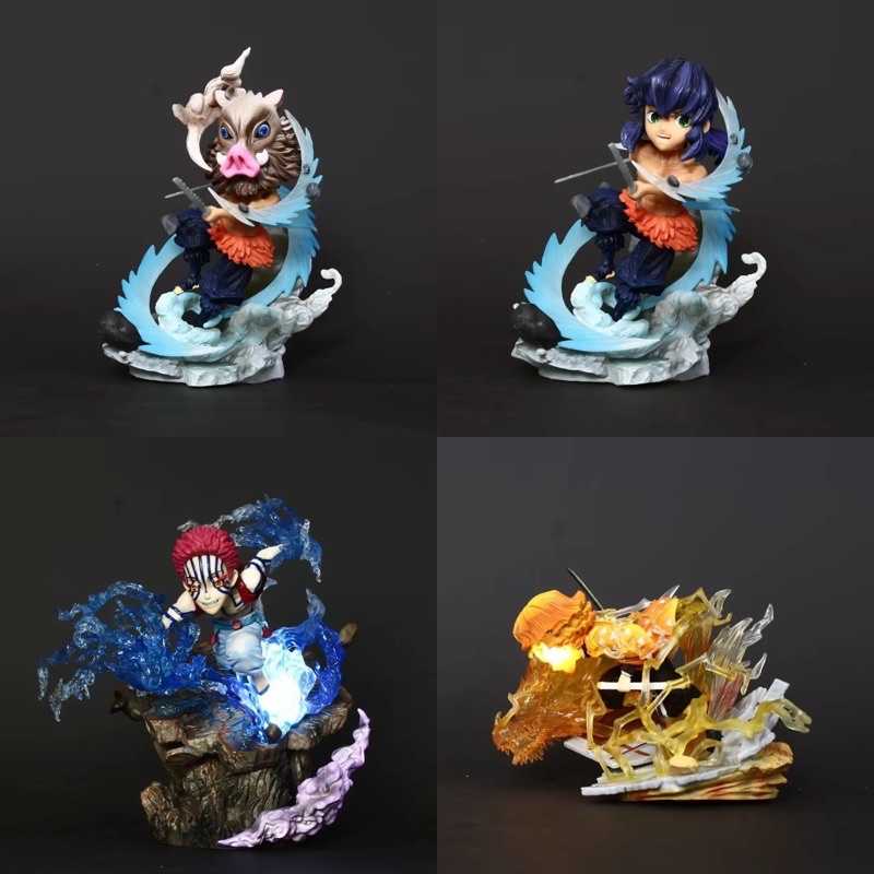Mua Mô Hình Nhân Vật Chibi Tomioka Giyu, Hashibira Inosuke, Rengoku ...