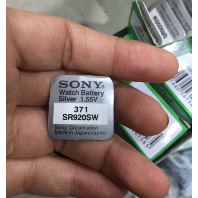 Viên pin sony 920 SR920SW – 371 CHÍNH HÃNG (PIN HỘP VỈ 1 VIÊN) | Shopee ...