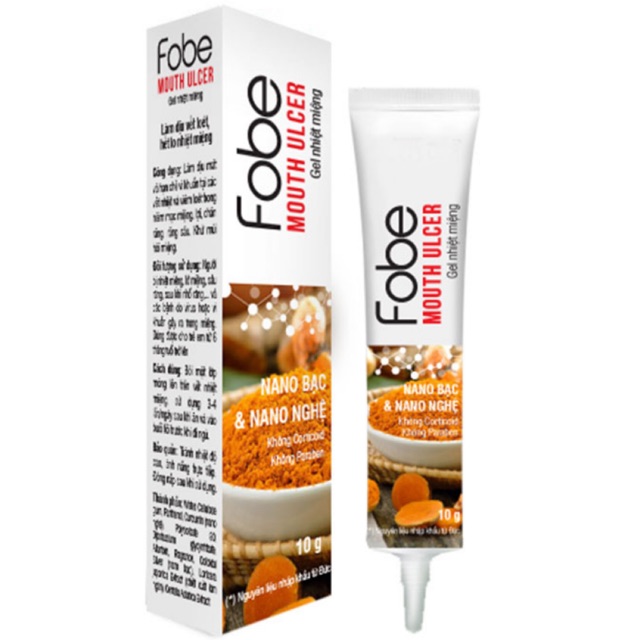 Fobe Mouth Ulcer – Gel nhiệt miệng từ thiên nhiên | Shopee Việt Nam