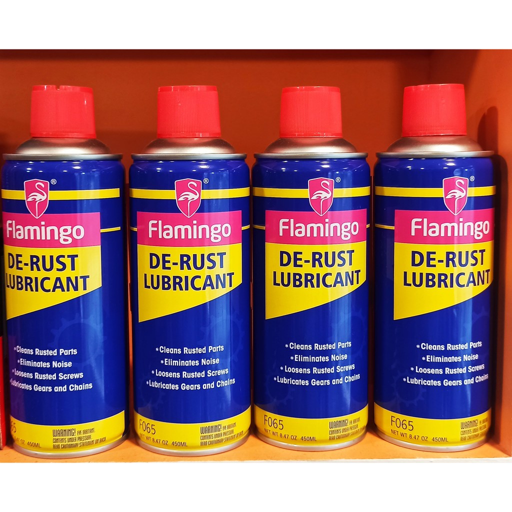 XỊT TẨY GỈ SÉT & BÔI TRƠN ĐA NĂNG FLAMINGO DE-RUST LUBRICANT (450ML ...
