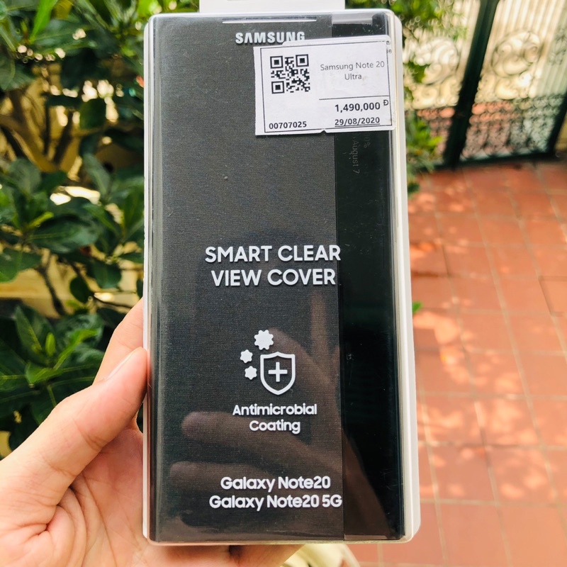 Bao Da Clear View cho Samsung Galaxy Note 20, Note 20U Ultra - Chính ...
