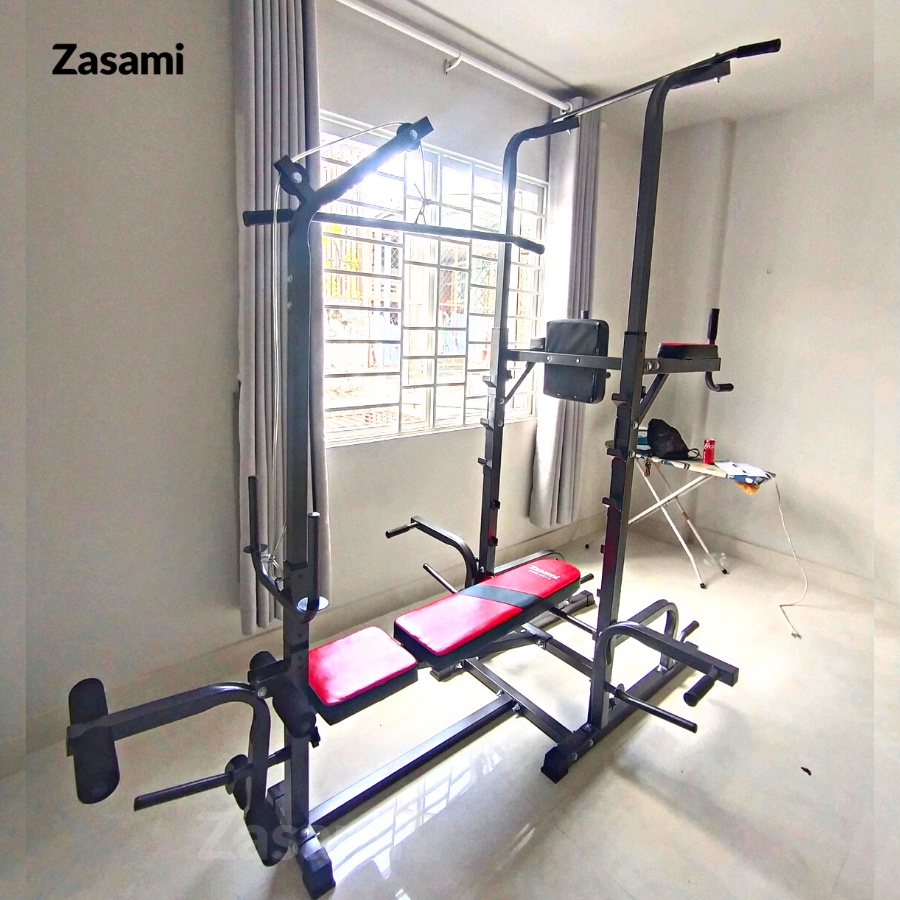Mua Giàn Tạ Đa Năng ZASAMI SGD-8211 kết hợp xà đơn xà kép 11 chức năng ...