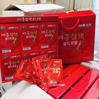 Nước hồng sâm SAMJIN Hàn Quốc (Hộp 30 gói) | Shopee Việt Nam