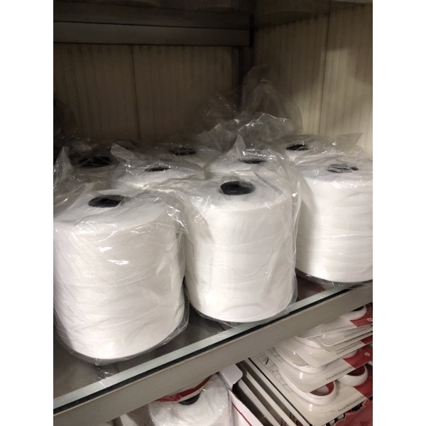 Chỉ May Màu Trắng Cuộn To | Shopee Việt Nam