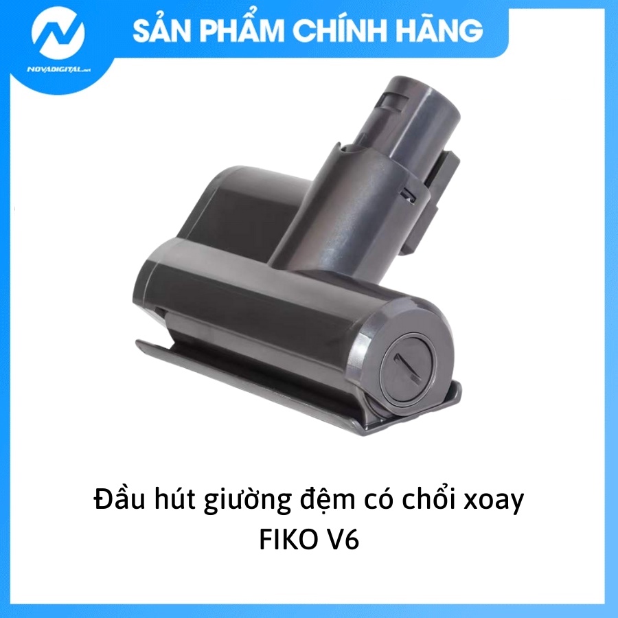 Đầu hút giường đệm có chổi xoay máy hút bụi không dây cầm tay Fiko V6 ...