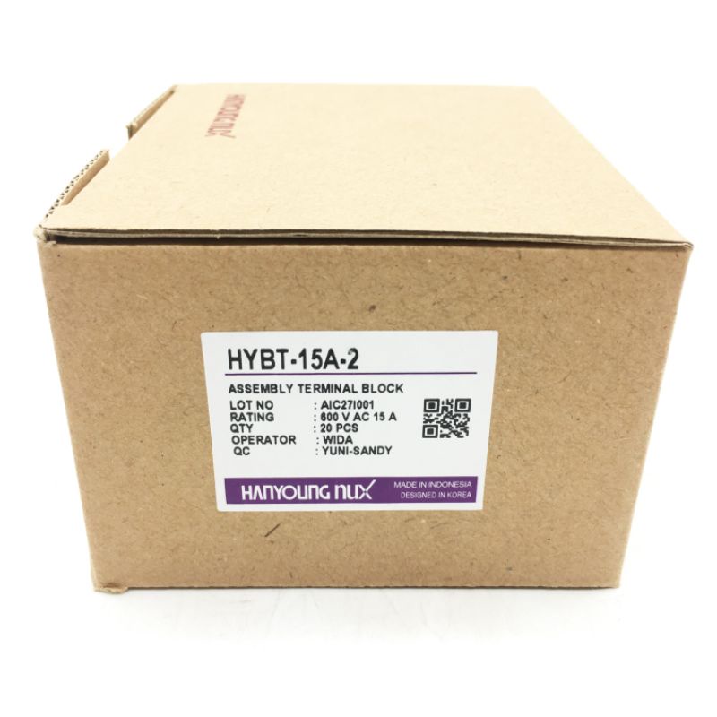 Mua HanYoung nux 10 Cầu đấu dây - Domino 2 tầng 15A HYBT-15A-2 HYBT ...