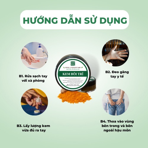 Mua Kem bôi trĩ nguyên mộc hỗ trợ giảm đau rát ngứa hiệu quả tức thời ...