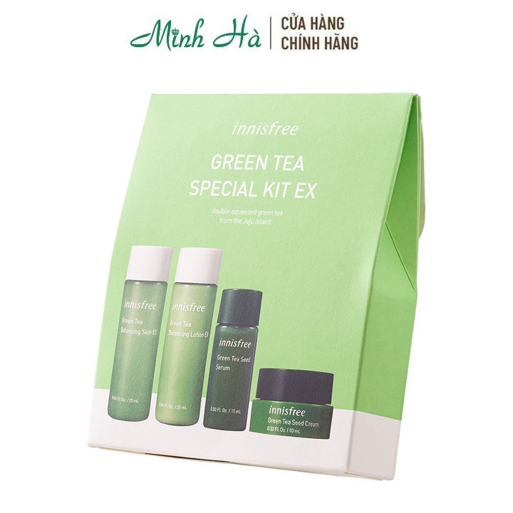 Set dưỡng da Innisfree Green Tea Special Kit EX chiết xuất trà xanh ...