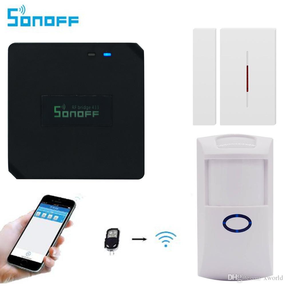 SONOFF DW1, module cảm biến ĐÓNG/MỞ CỬA, bắt buộc dùng với (Sonoff RF ...